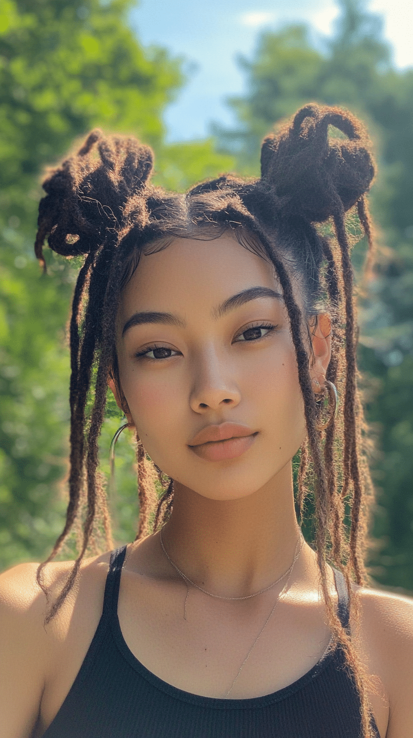 14 Simple Yet Stylish Updo Hairstyles for Dreads - Wig Superstore