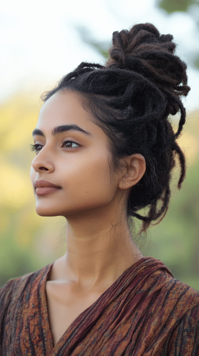 14 Simple Yet Stylish Updo Hairstyles for Dreads - Wig Superstore