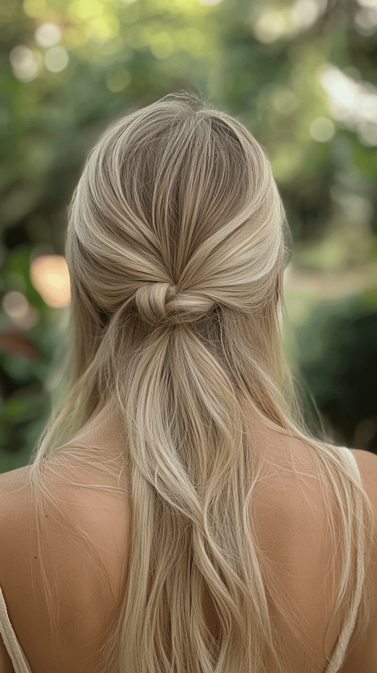 15 Gorgeous Half Up Half Down Hair Styles You Can Do in Minutes