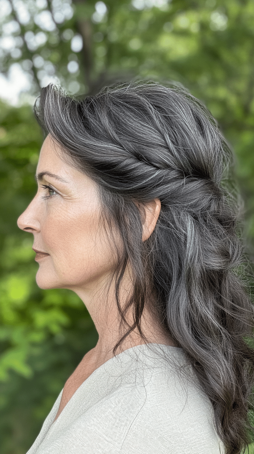 15 Gorgeous Half Up Half Down Hair Styles You Can Do in Minutes