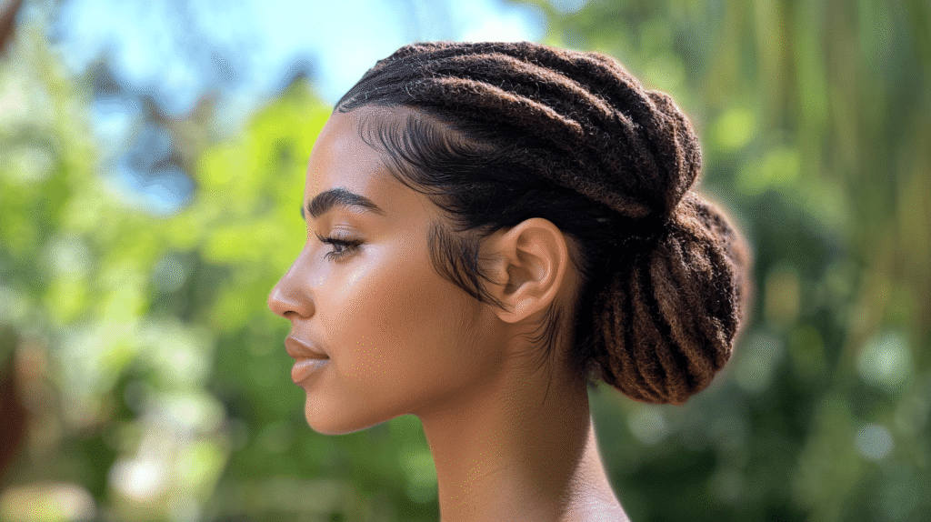 14 Simple Yet Stylish Updo Hairstyles for Dreads - Wig Superstore