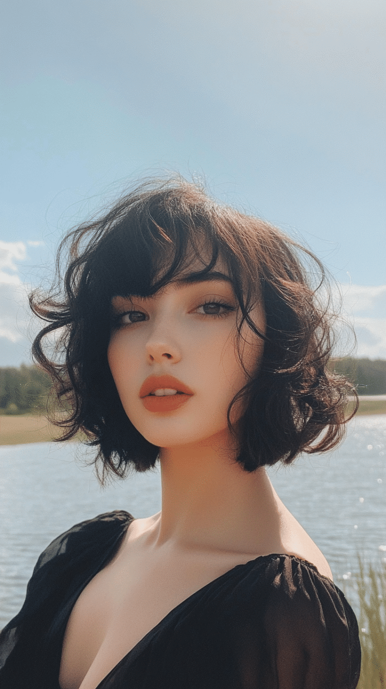 30 Chic Hairstyles for Short Hair With Bangs You Need to Try