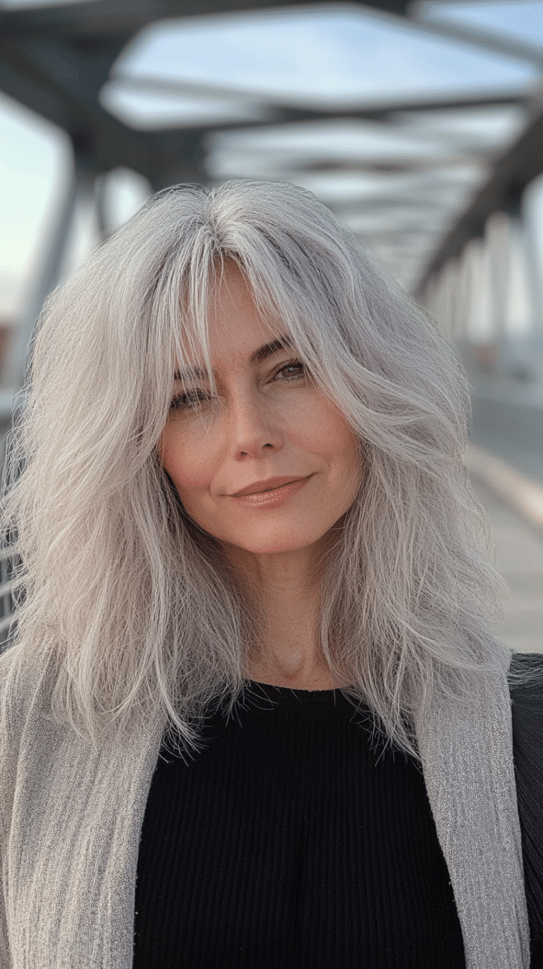 29 Modern Silver Hair Color Ideas for a Sleek Look - Wig Superstore