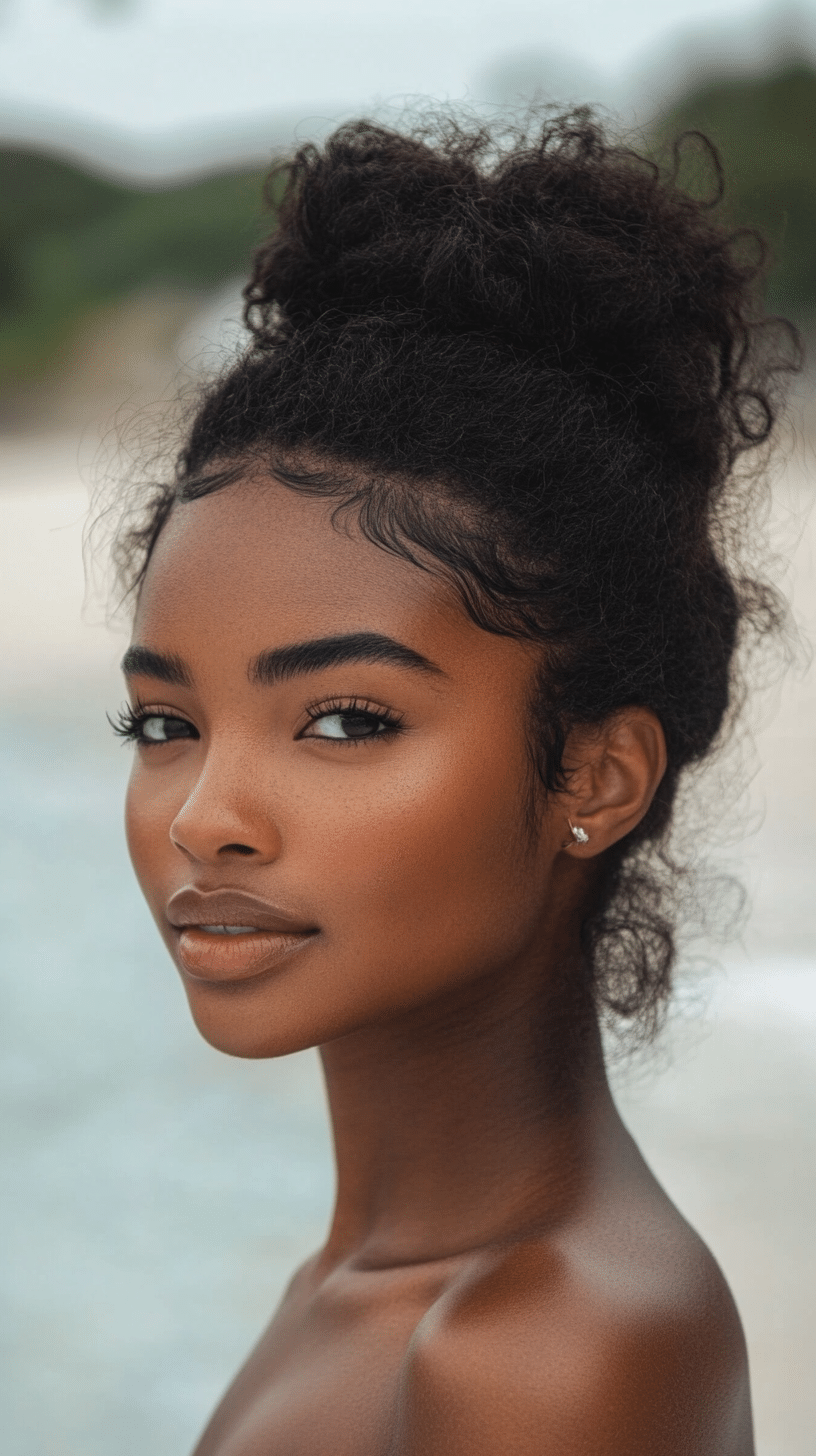 18 Curly Hairstyles for the Beach for a Carefree Look