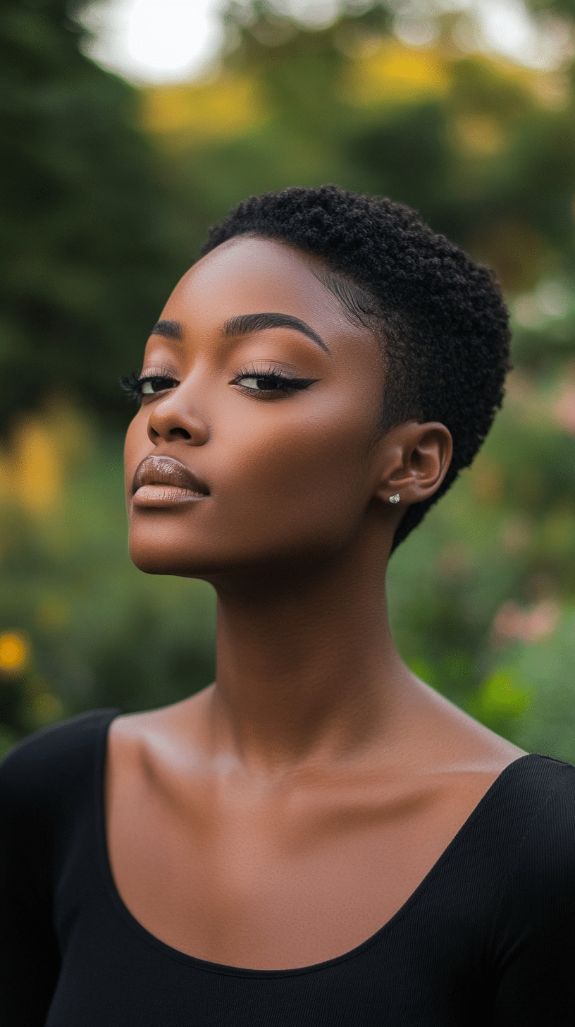 18 Low-Maintenance Pixie Haircuts for Black Women with Busy Schedules