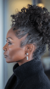 27 Low-Maintenance Ponytail Hairstyles for Older Women