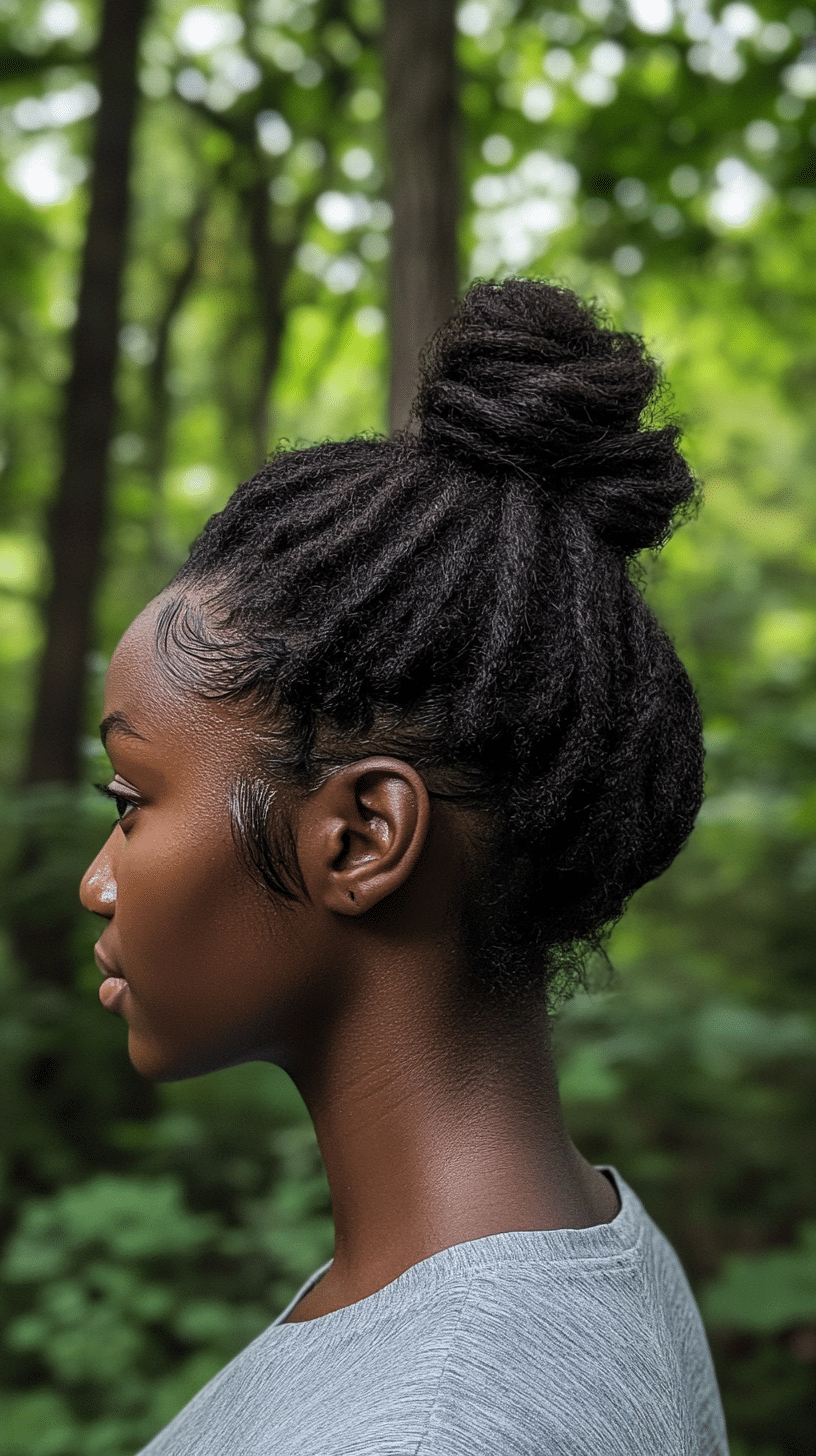 26 Half Up Messy Bun Hairstyles for Every Hair Type