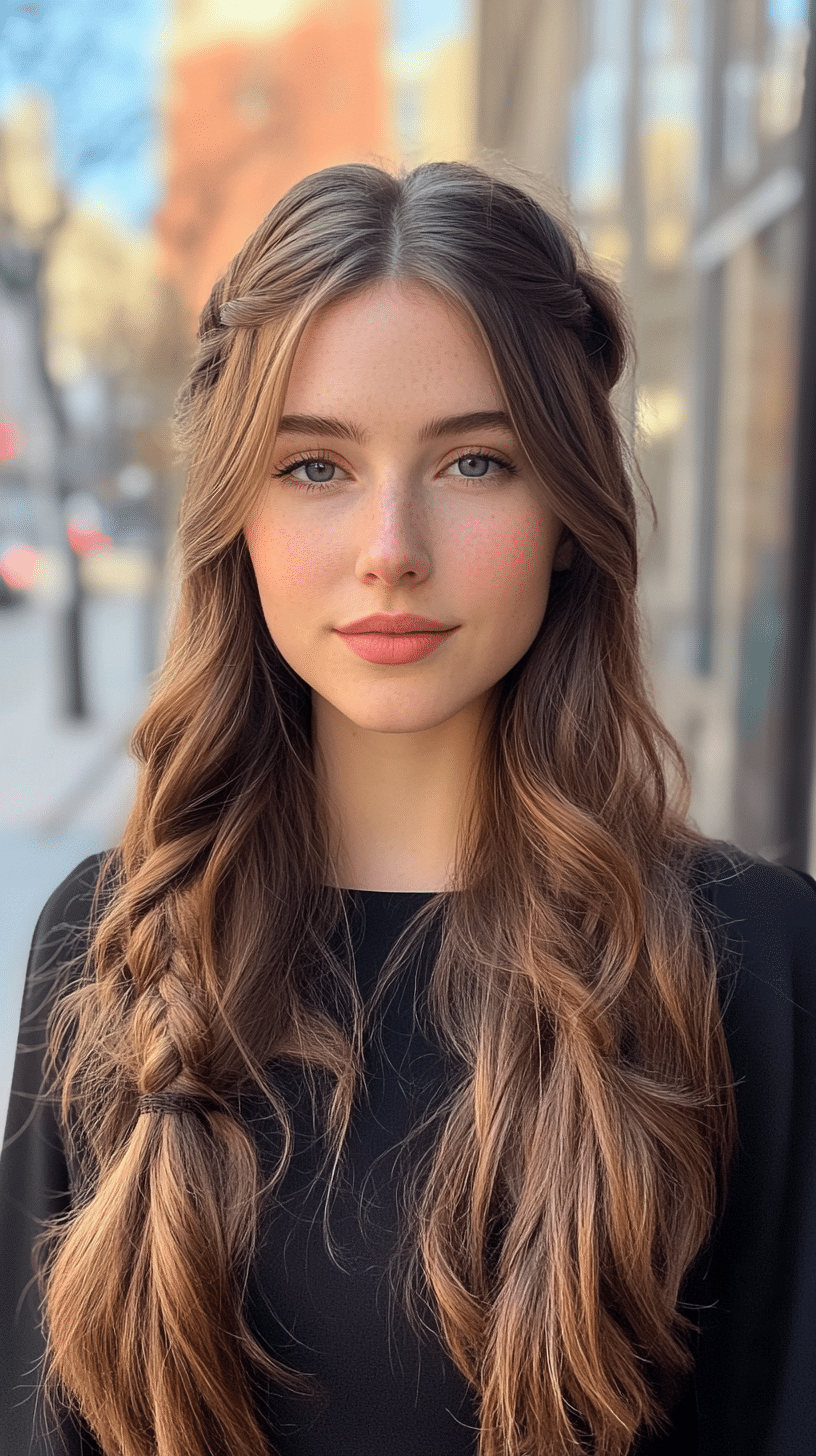 25 Half Up Braided Hairstyles for Busy Mornings - Wig Superstore