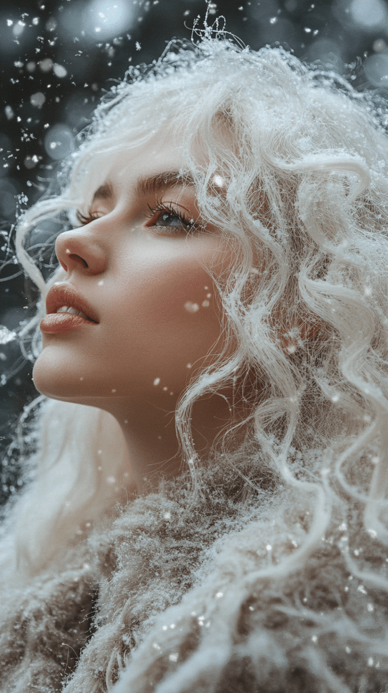 18 Stunning Icy Blonde Hair Color Ideas for a Fresh Winter Look