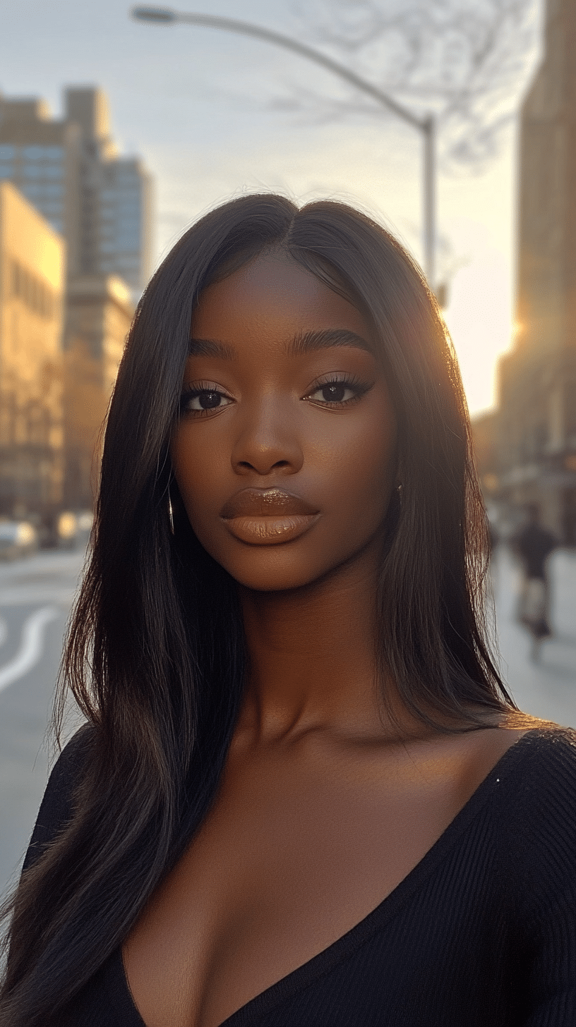 30 Best Straight Hairstyles for a Polished Look