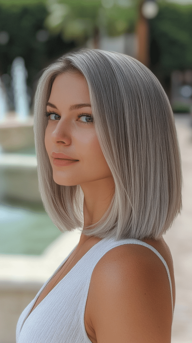29 Modern Silver Hair Color Ideas for a Sleek Look - Wig Superstore