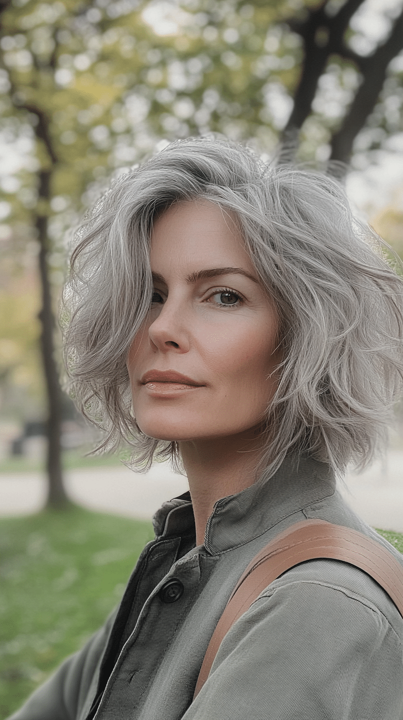 29 Modern Silver Hair Color Ideas for a Sleek Look - Wig Superstore