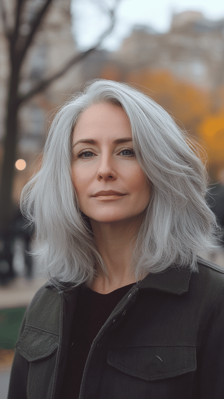29 Modern Silver Hair Color Ideas for a Sleek Look - Wig Superstore