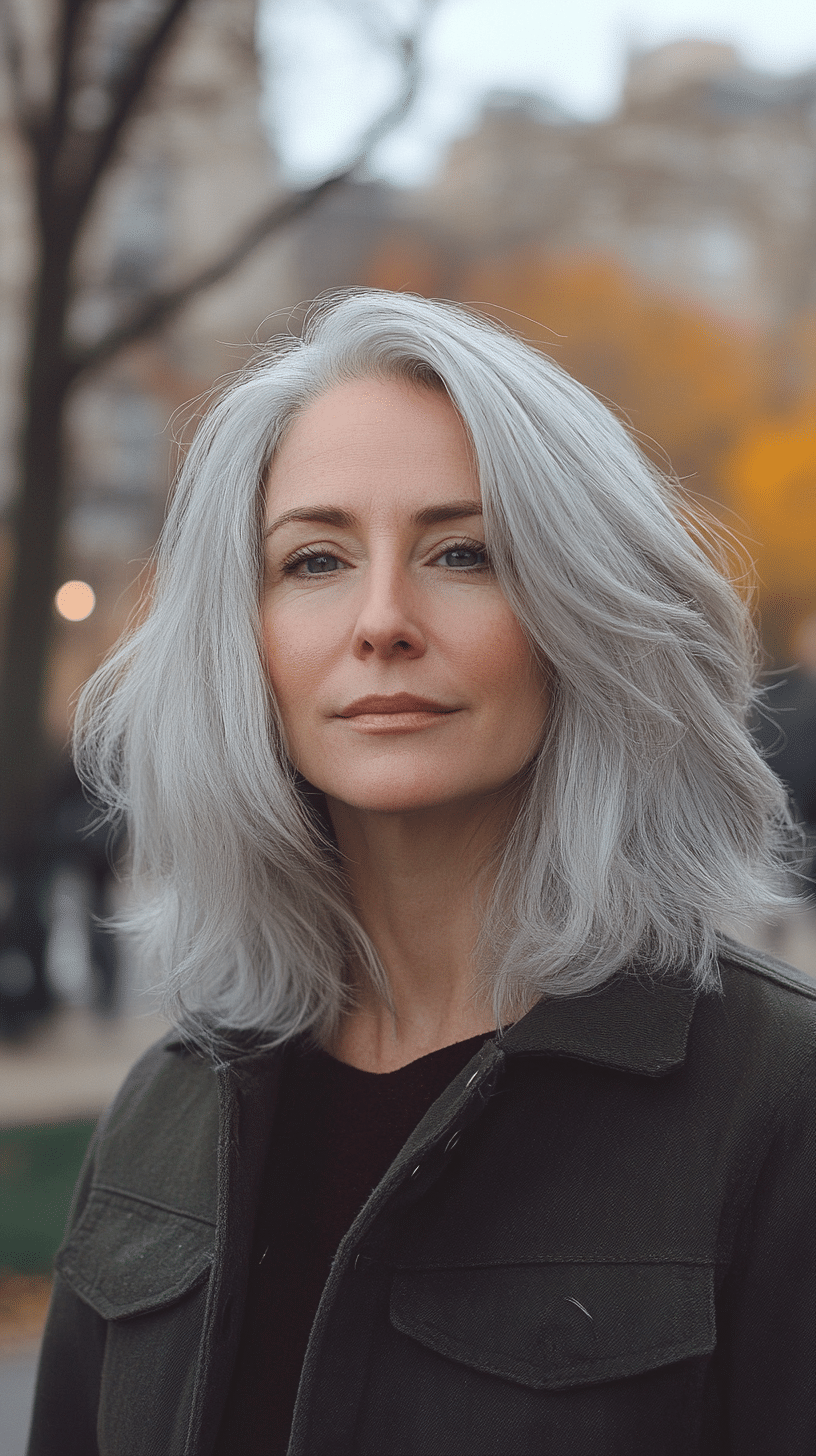 29 Modern Silver Hair Color Ideas for a Sleek Look - Wig Superstore