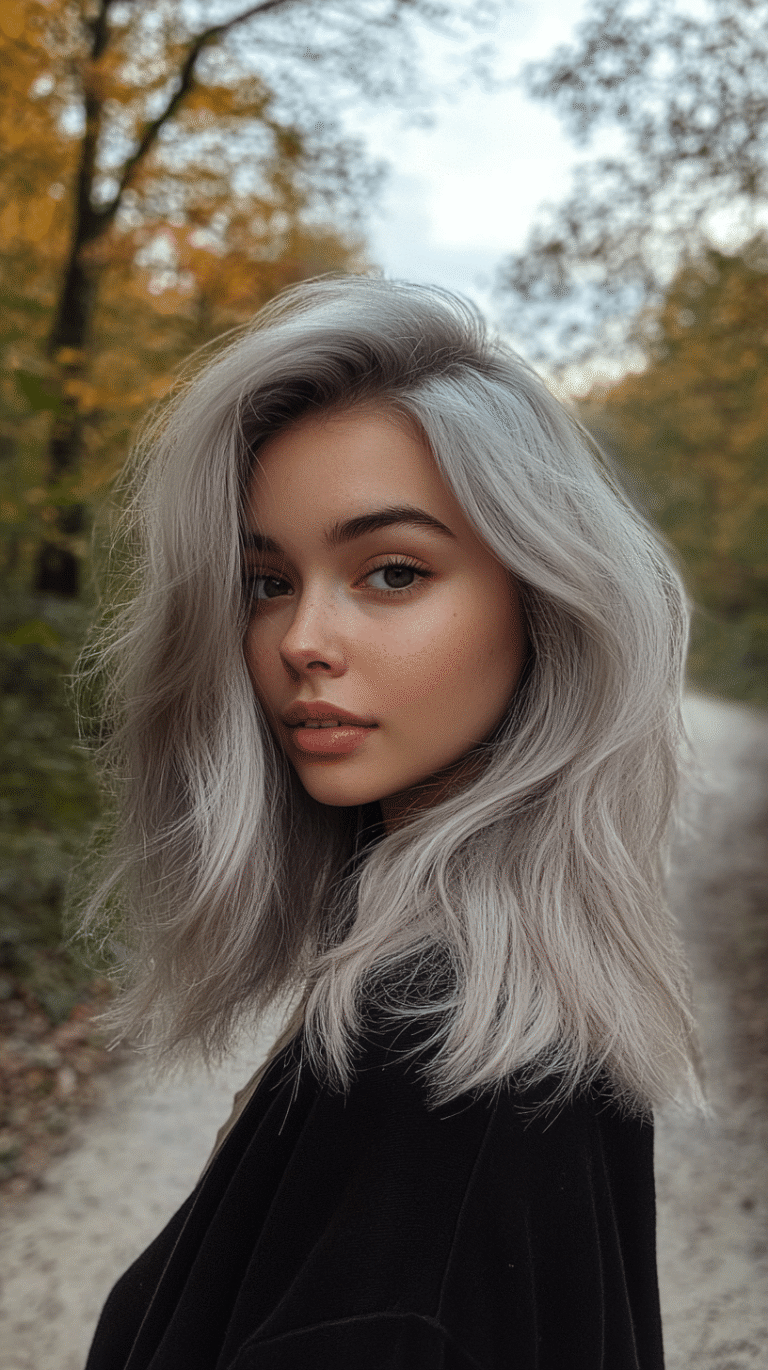 29 Modern Silver Hair Color Ideas for a Sleek Look - Wig Superstore