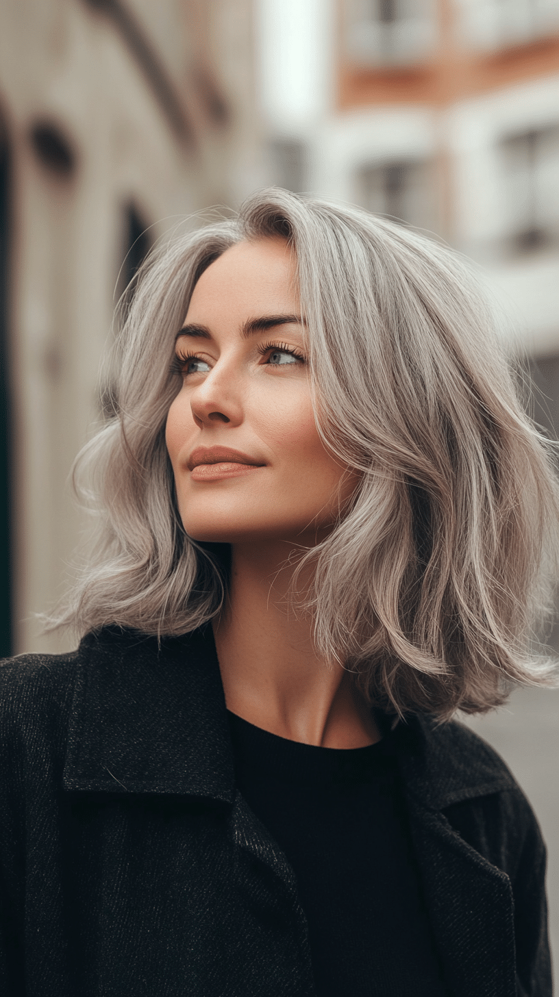 40 Trendy Balayage for Grey Hair Looks That Turn Heads