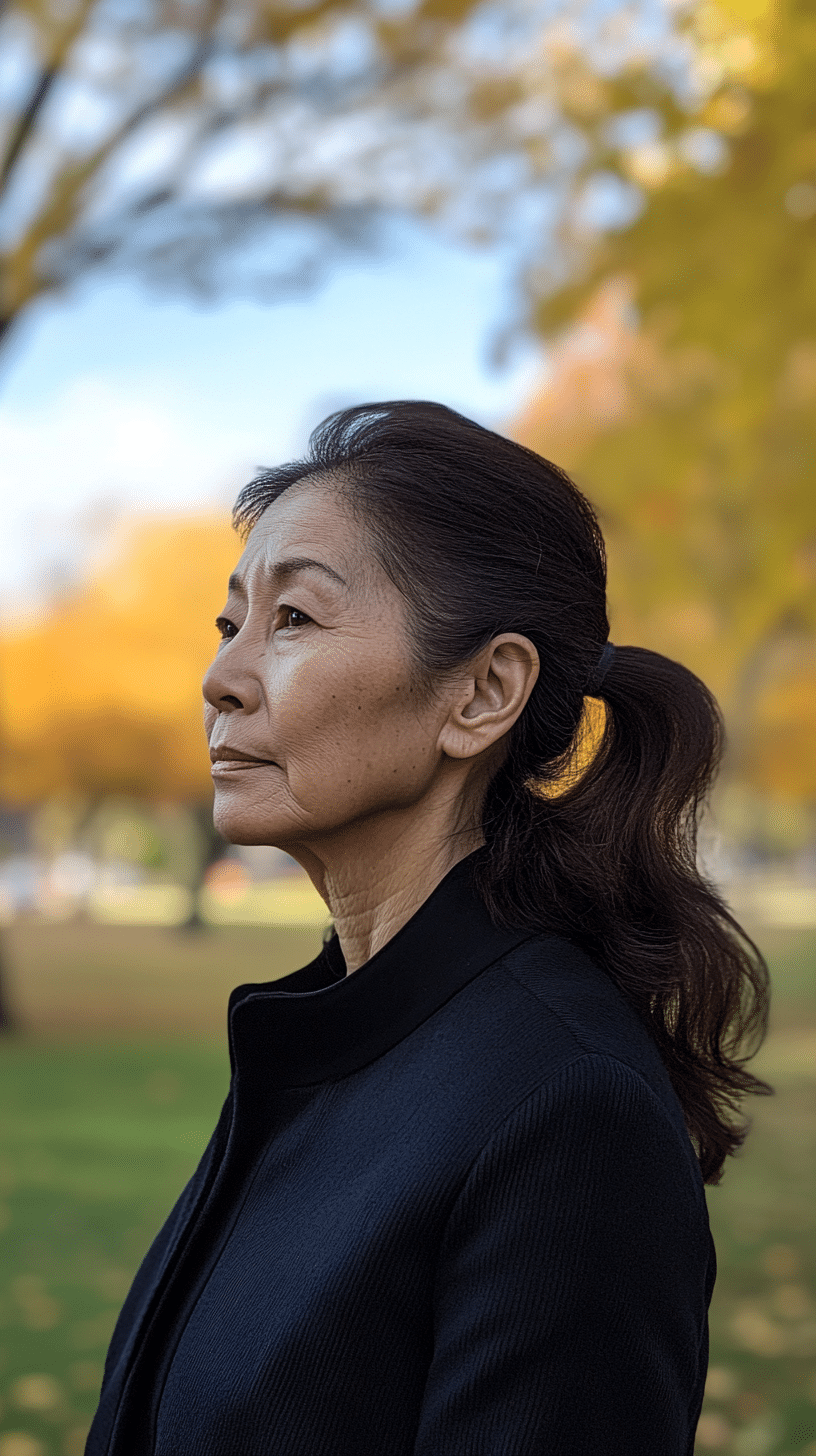 27 Low-Maintenance Ponytail Hairstyles for Older Women