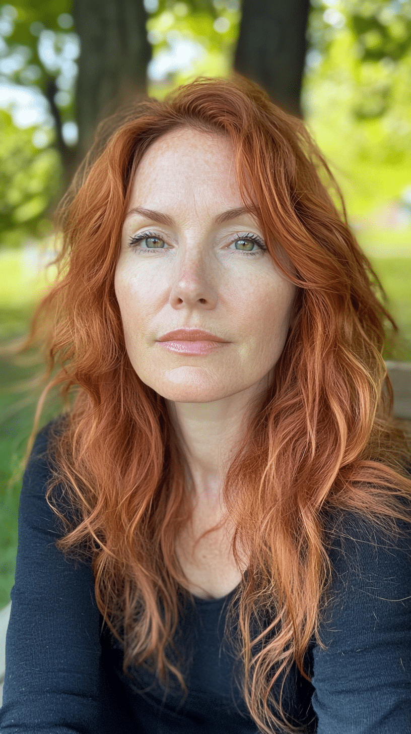 35 Modern Copper Hair Color Ideas for Women Over 40