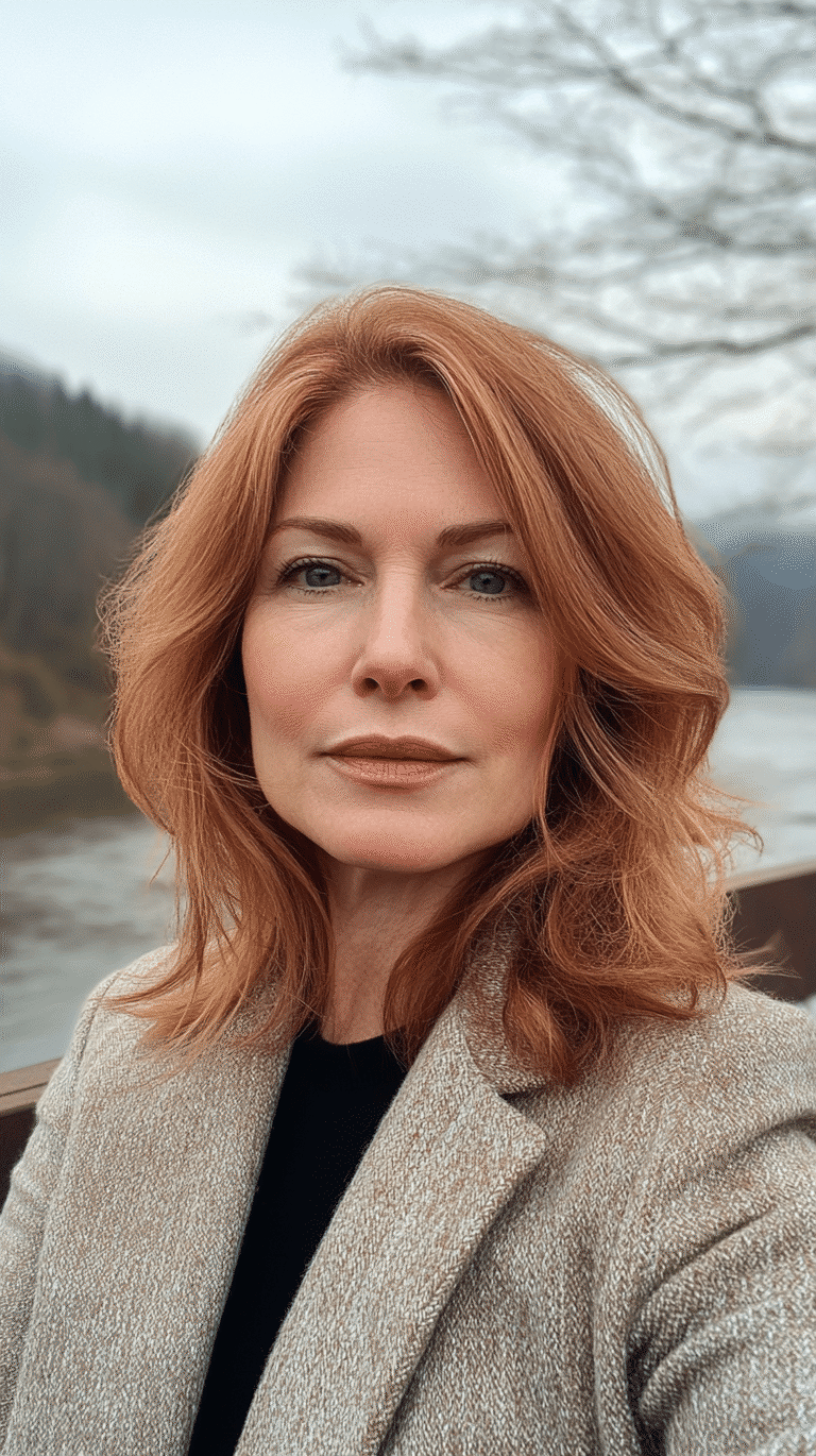 35 Modern Copper Hair Color Ideas for Women Over 40