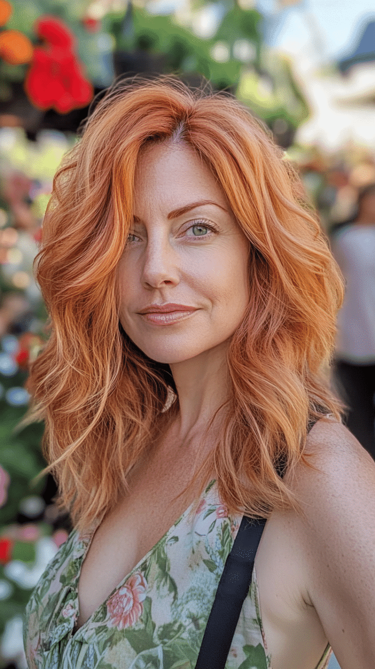 35 Modern Copper Hair Color Ideas for Women Over 40