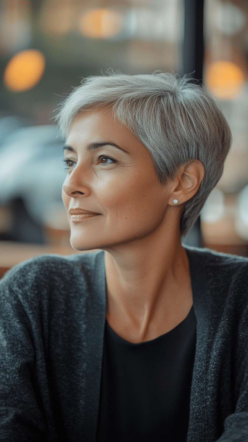 30 Simple Short Hairstyles for Older Women That Make You Look Younger