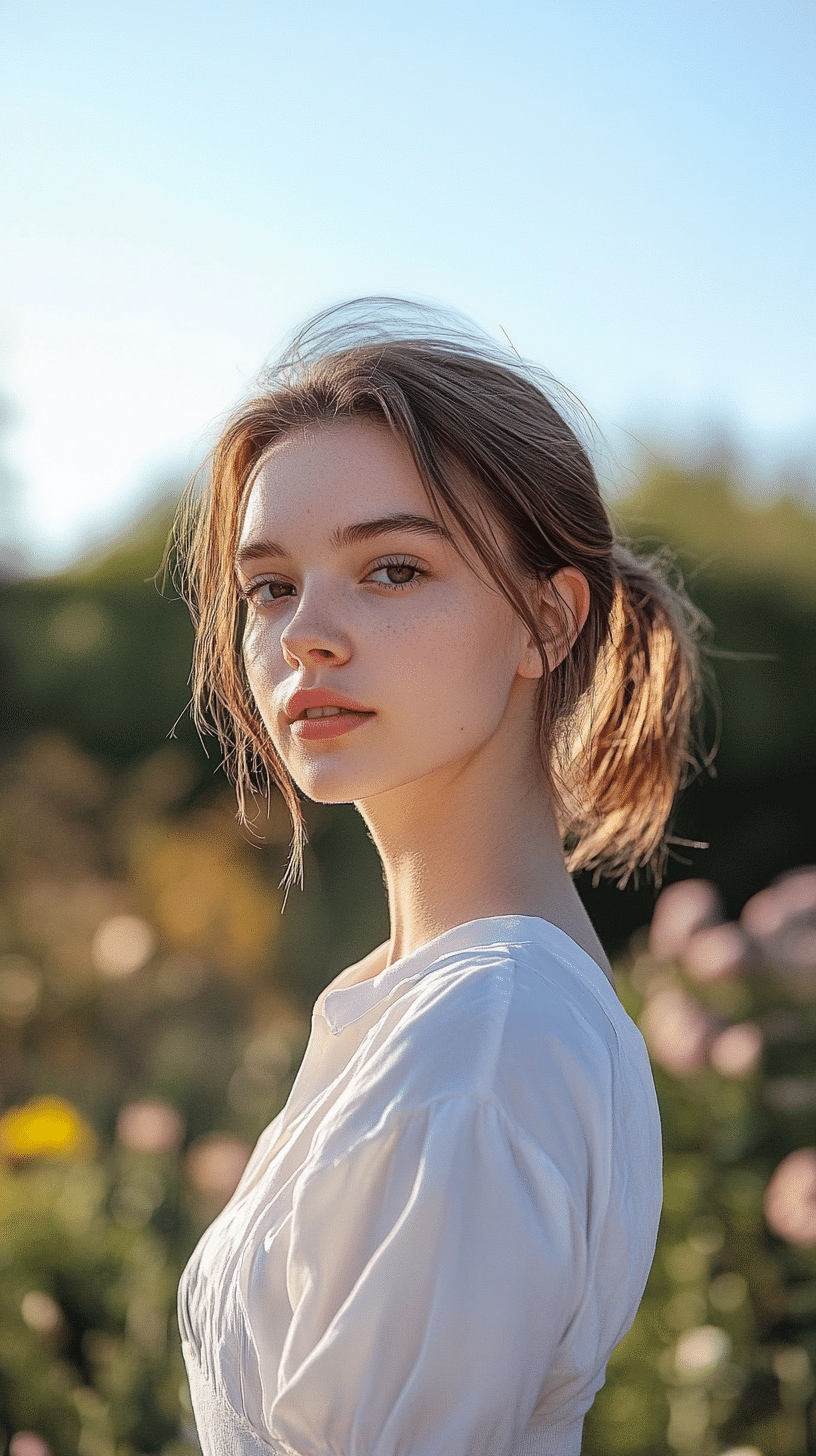 25 Casual Updos for Short Hair for Everyday Wear
