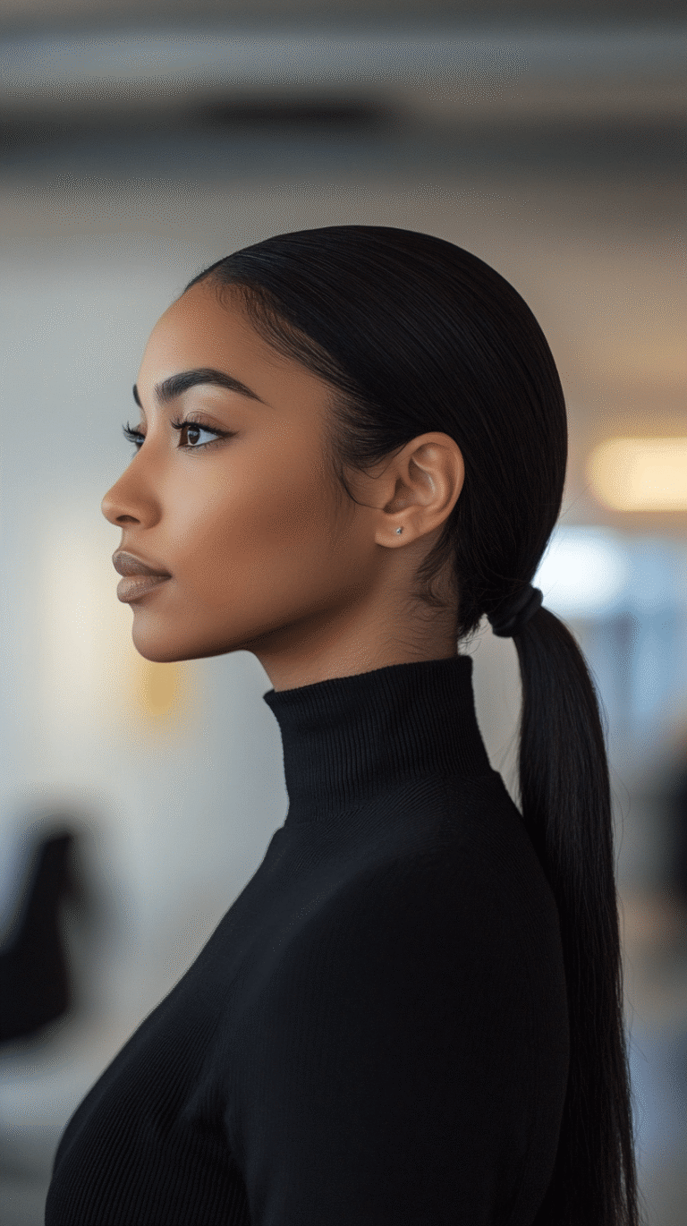 30 Gorgeous Ponytail Hairstyles for Medium-Length Hair You’ll Love