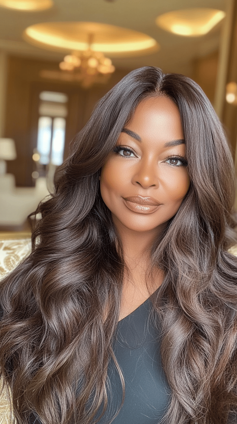 30 Modern Wig Hairstyles for Long Hair That Stay in Place