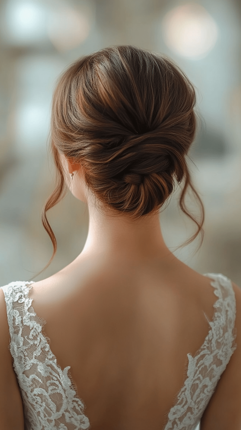 25 Easy Updo Hairstyles for a Wedding That Hold All Day Long