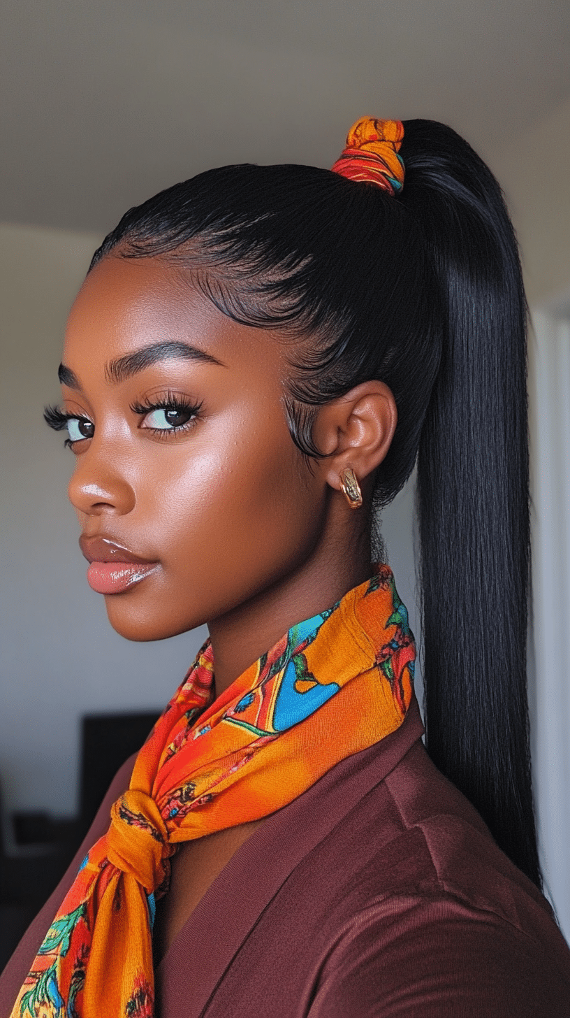 25 Gorgeous Low Ponytail Hairstyles for Black Women to Try Now - Wig ...