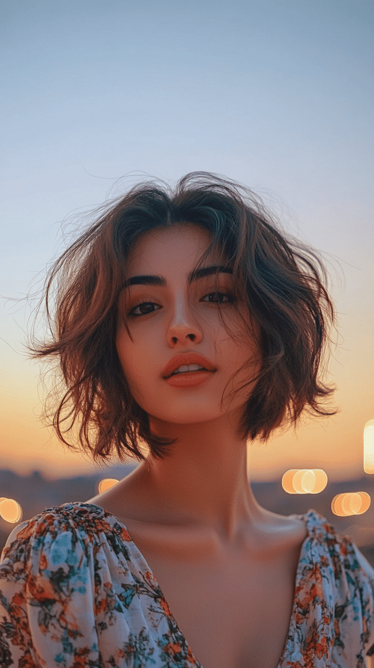 25 Easy Tousled Bob Hairstyles for Work and Play
