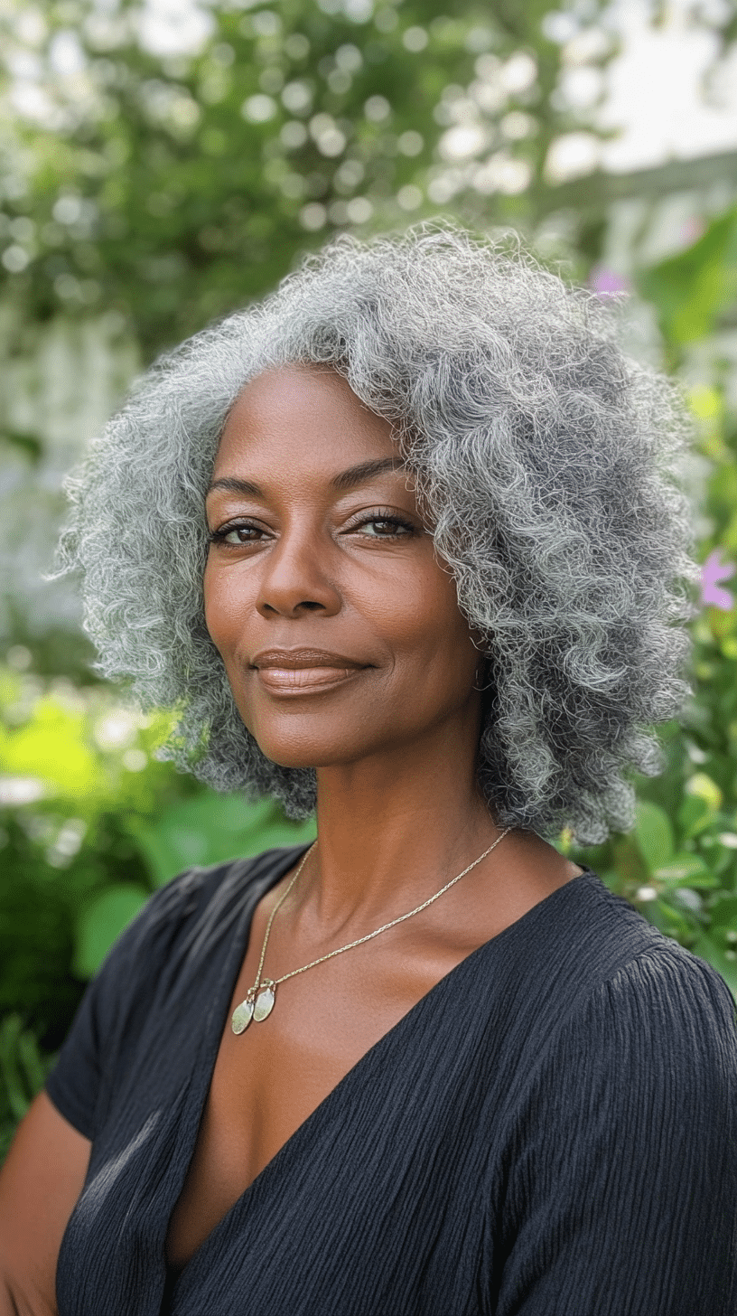 26 Hairstyles for Round Faces for Women Over 50
