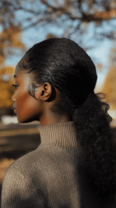 25 Gorgeous Low Ponytail Hairstyles for Black Women to Try Now - Wig ...