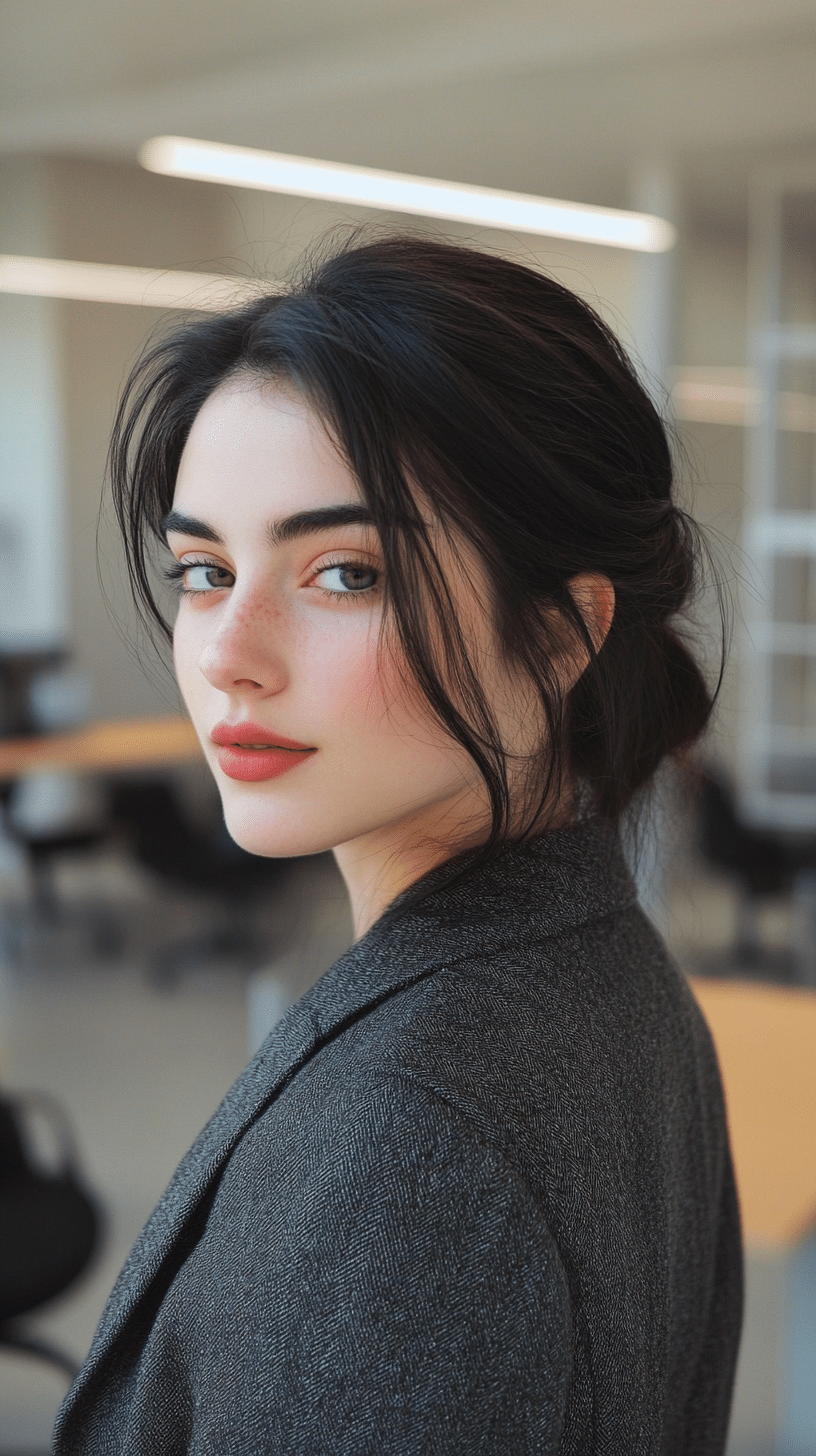 25 Low Bun Hairstyles for Round Faces That Flatter Every Angle