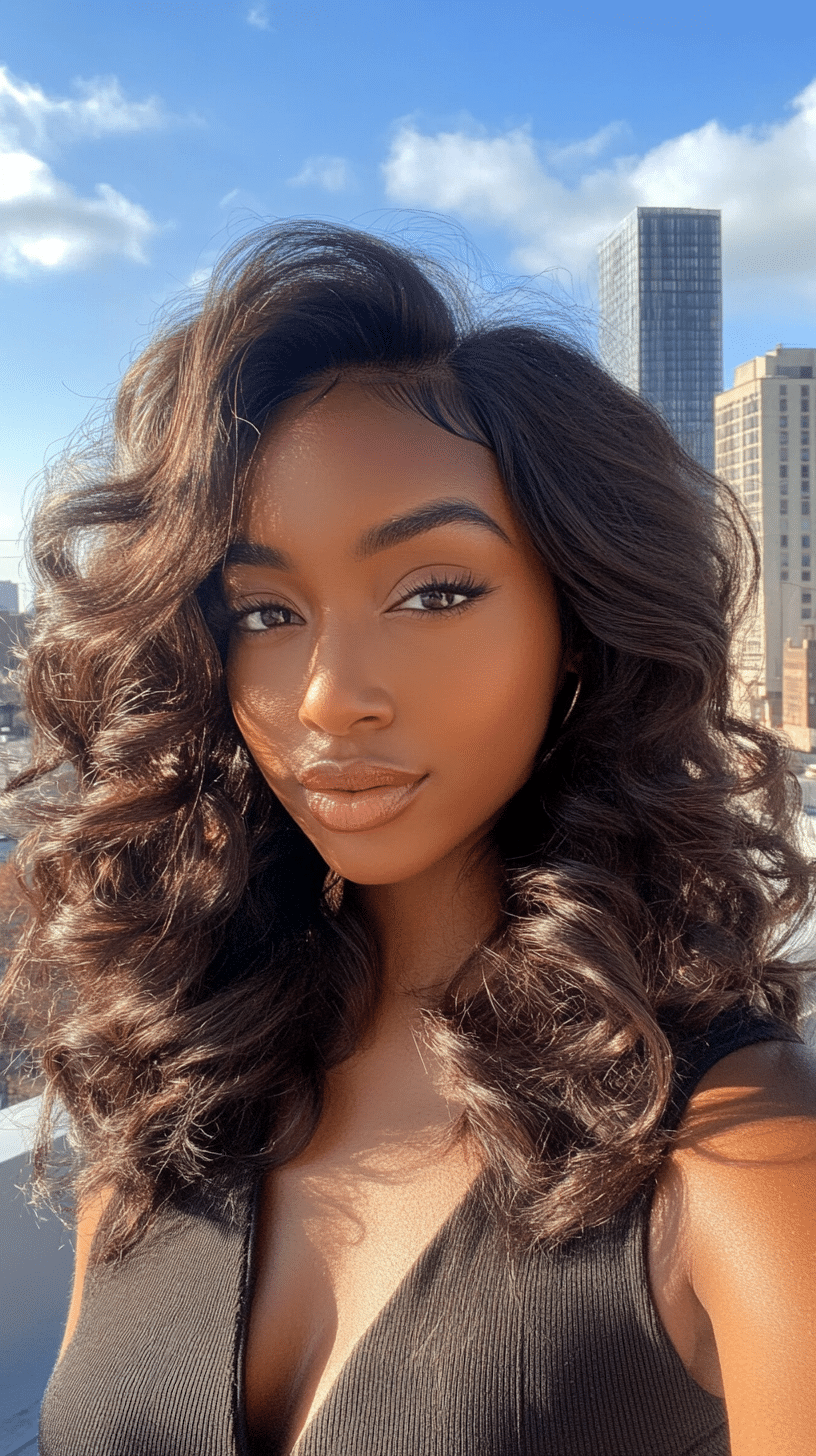 20 Trendy Dark Brown Hair With Brown Highlights You’ll Love - Wig ...