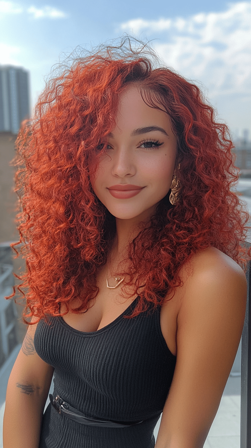26 Flattering Balayage Ideas for Naturally Curly Hair