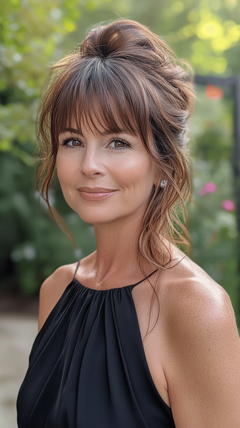 23 Long Layers with Curtain Bangs for Effortless Everyday Glam