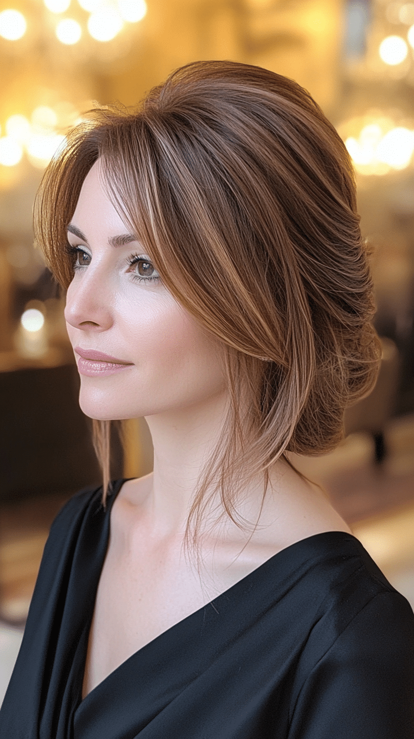 23 Long Layers with Curtain Bangs for Effortless Everyday Glam
