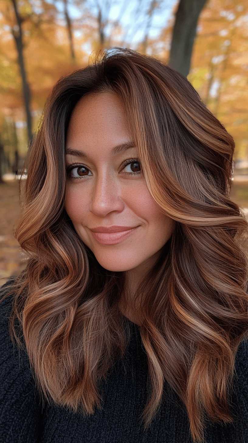 26 Gorgeous Copper Balayage Ideas for Fall for All Skin Tones