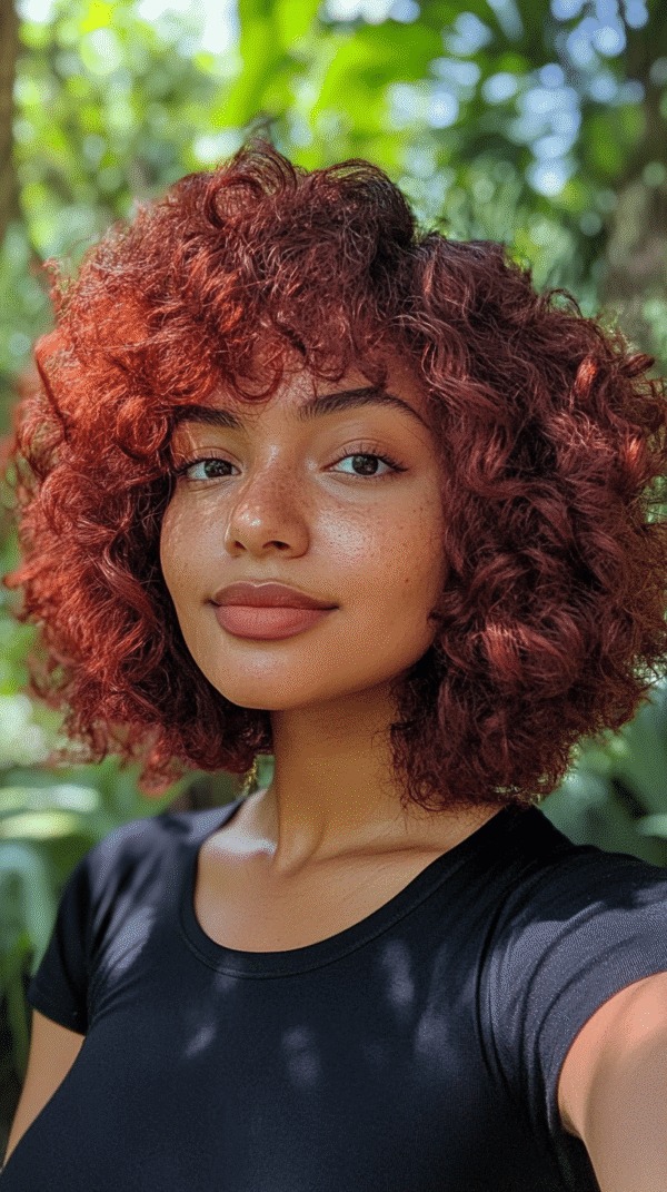 21 Ways to Rock Dark Brown Hair With Red Tint for a Unique Style