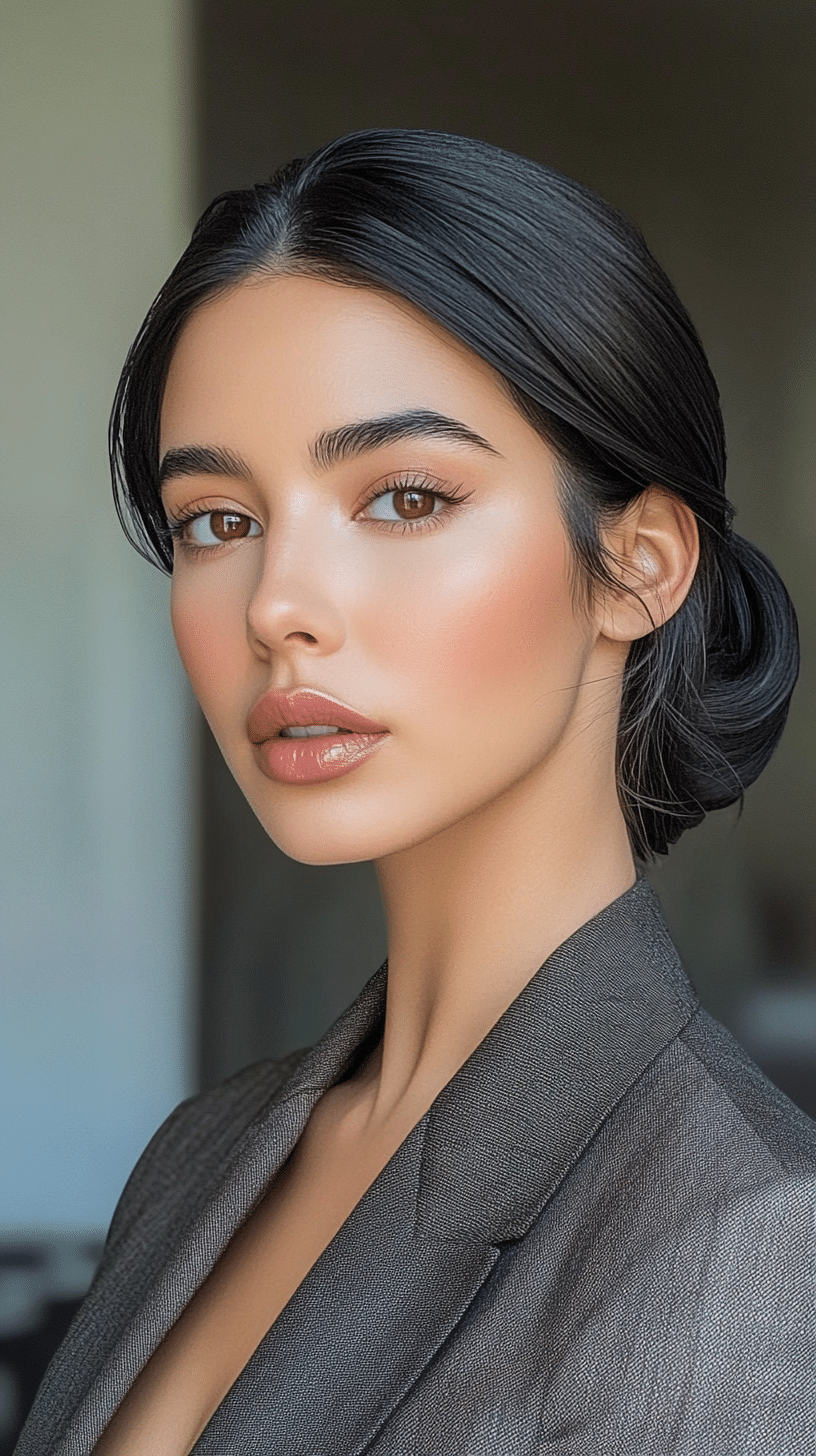 25 Low Bun Hairstyles for Round Faces That Flatter Every Angle