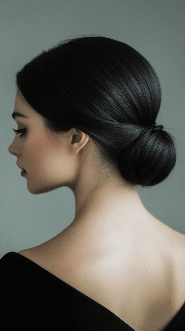 21 Timeless Low Bun Hairstyles for Graduation Photos