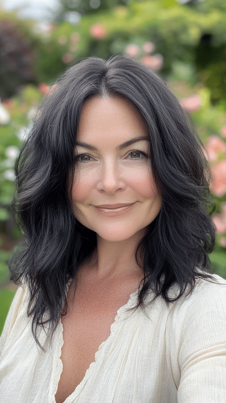 26 Glossy Black Hair Color Ideas for a Bold New You