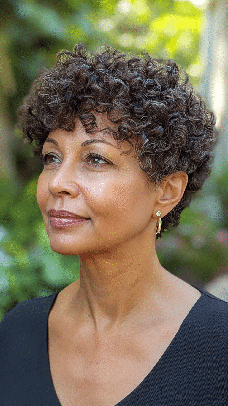 20 Chic Curly Hairstyles for Women Over 50 to Try Now