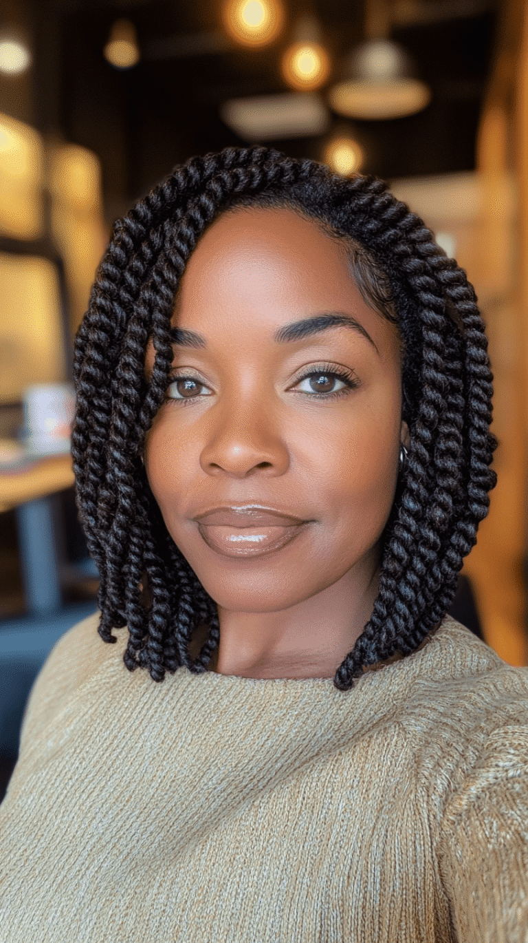 15 Effortless Goddess Twist Braids for a Protective and Stylish Look