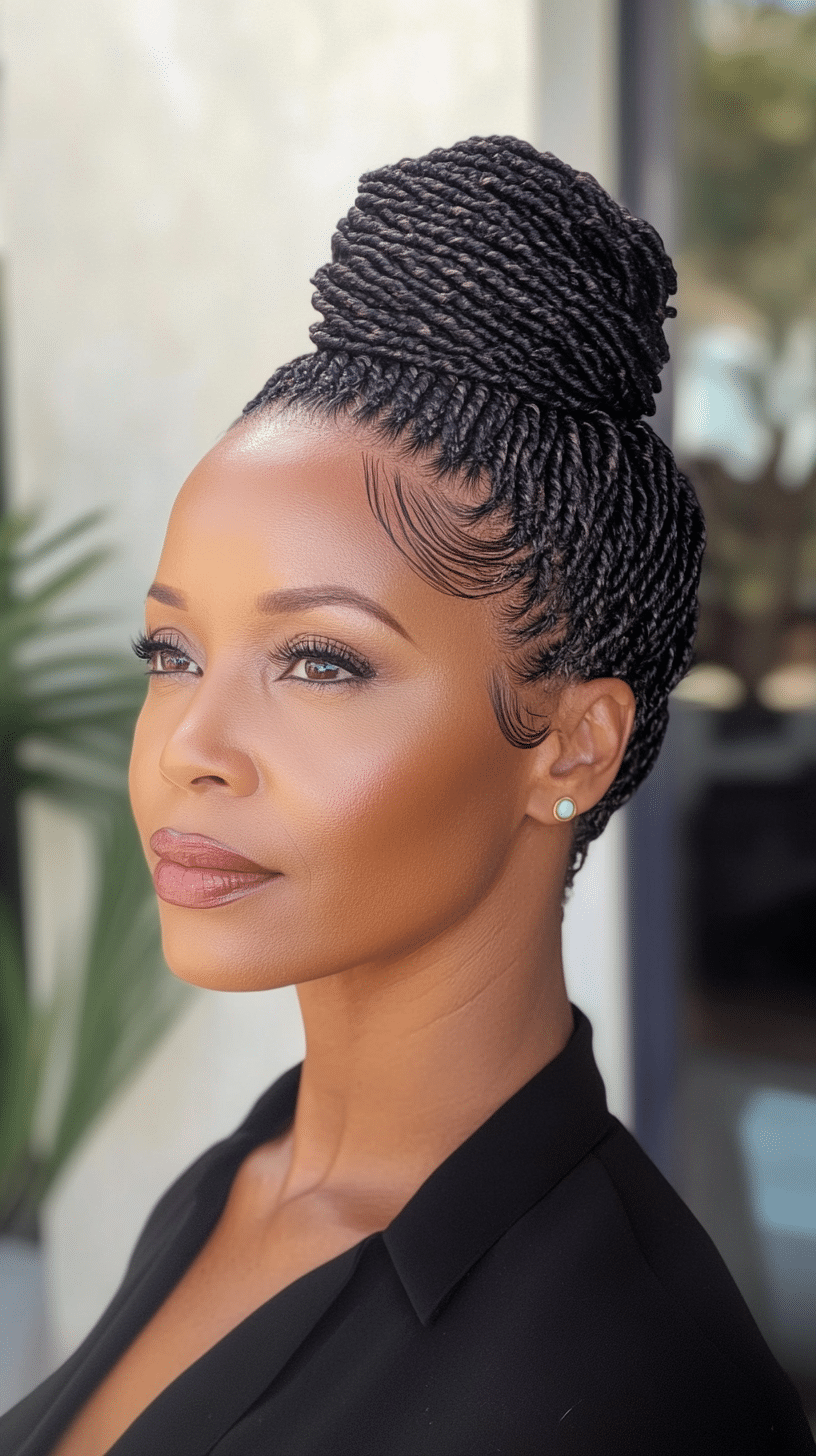 15 Effortless Goddess Twist Braids for a Protective and Stylish Look