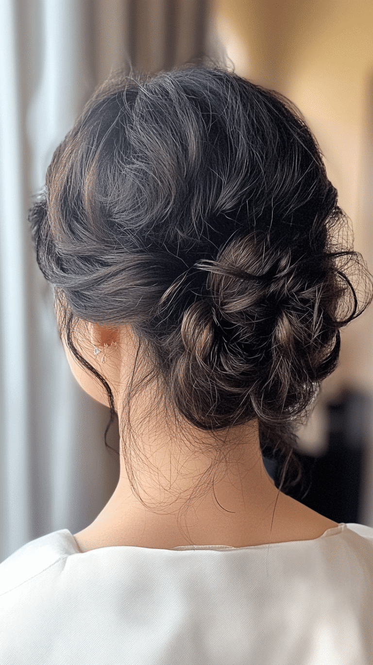 25 Easy Curly Bun Hairstyles You Can Do in Minutes