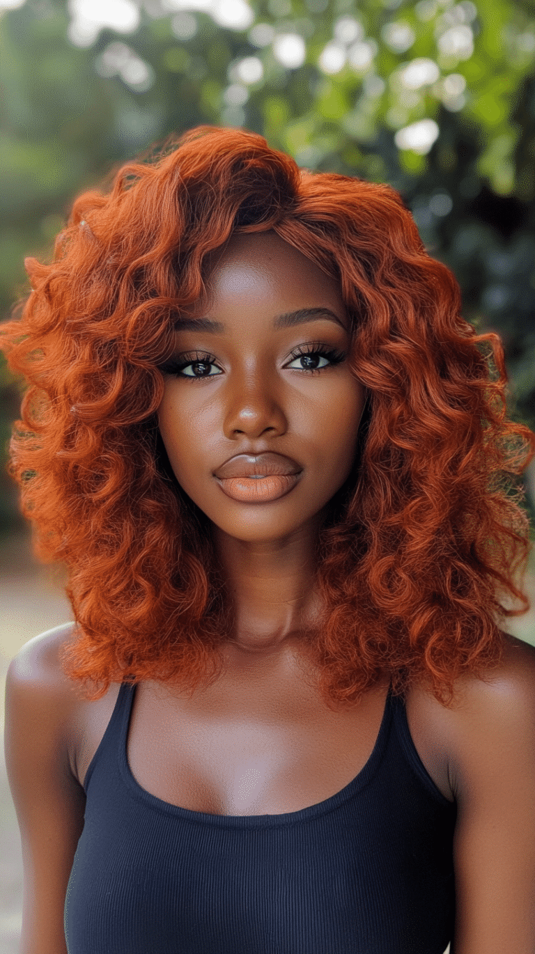 26 Trendy Ginger Hair for Black Women