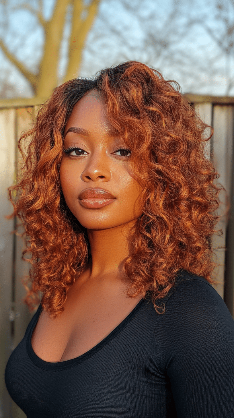 26 Trendy Ginger Hair for Black Women