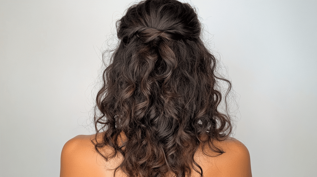 25 Easy Curly Bun Hairstyles You Can Do in Minutes